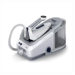 Braun Dampfb&uuml;gelstation "CareStyle 7 IS 7262 GY - 7,5 bar, 510 g Dampfsto&szlig;, 2,0 l Wassertank", grau (grau, wei&szlig;), Dampfb&uuml;gelstationen, 150 g Dampfmenge, EloxalPlus B&uuml;gelsohle, Ultimate FastClean Entkalkung