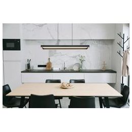 Globo LIGHTING LED Pendelleuchte "SOLA", schwarz, 1 Stk., Leuchten, H&auml;ngelampe/Pendelleuchte/H&ouml;he k&uuml;rzbar/Esstisch/Esszimmer, LED Pendelleuchte