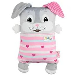 Kuscheltier Nici "Cosidoos, Hase mit Wendefunktion 30x20 cm", grau, Pl&uuml;schfiguren, KinderB:20cm H:30cm L:11cm, Polyester, Kuscheltier, B:20cm H:30cm L:11cm
