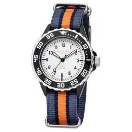 Regent Uhren Quarzuhr REGENT, blau (orange, blau), Armbanduhren, Kinder, Quarzuhr, Armbanduhr, Kinderuhr, Lernuhr, Jungen, Schulanfang, Geschenkidee