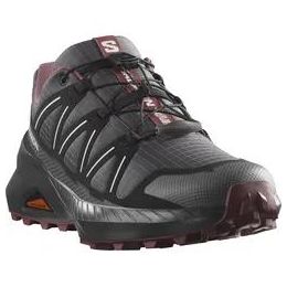 Trailrunningschuh Salomon "SPEEDCROSS PEAK W", Damen, Gr. 39, asphalt, schwarz, nocturne, Synthetik, Textil, Schuhe
