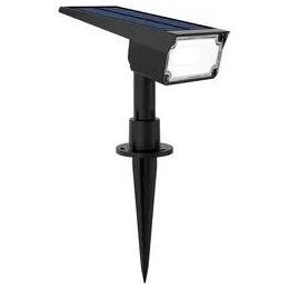 Gartenleuchte Luxform "Luxform Solar Areg", schwarz, B:15,5cm H:31cm L:93cm, Leuchten, Gartenleuchte, Gartenleuchte, Solarenergie, Smarthome, kabellos