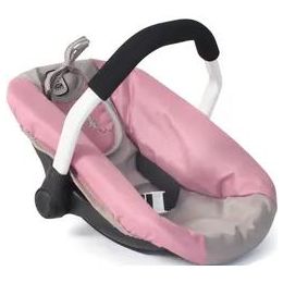 Bayer Chic 2000 Puppen Autositz CHIC2000 "f&uuml;r Puppen bis Gr&ouml;&szlig;e 50 cm", rosa (b&auml;rchen rosa), Puppenausstattungen, KinderB:31cm H:32cm T:45cm, Kunststoff, Polyester, Stahl, B:31cm H:32cm T:45cm