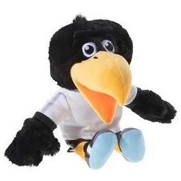Kuscheltier Heunec "DFB, Adler Paule", schwarz, Pl&uuml;schfiguren, KinderB:25cm H:20cm, Kuscheltier, enth&auml;lt recyceltes Material, B:25cm H:20cm