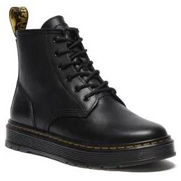 Schn&uuml;rboots Dr. Martens "Brookline Crazy Horse Leder Chukka", Herren, Gr. 45, schwarz, Leder, Schuhe Schn&uuml;rboots, Schn&uuml;rboots, Boots mit Anziehlasche