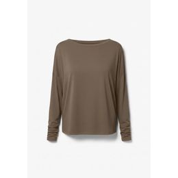 Viscose Oversize Longsleeve KHAKI