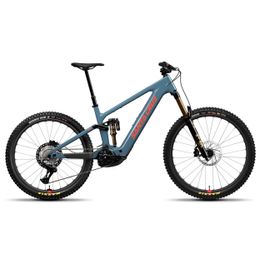 Santa Cruz Vala C XT Di2 RSV Performance CX 600 Wh Mixed - S - E-MTB Enduro (160-180 mm) - Gloss Slate Blue
