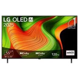 LG OLED-Fernseher "OLED55B59LA", Energieeffizienz: F (A-G), schwarz, 55, Fernseher, Topseller