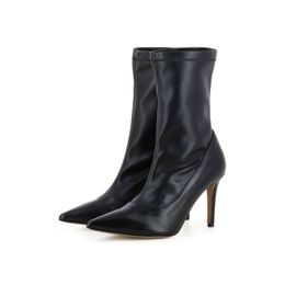 Evita NATALIA Damen Stiefelette - Glattleder Schwarz - 38