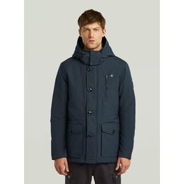 G-Star Raw Parka G-STAR "Vodan Padded Hooded Jacke", Herren, Gr. S, salute, Obermaterial: 54% Elastomultiester, 46% Polyester, Jacken Parka