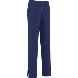 Damen Freizeithose mit langem Rei&szlig;verschluss seitlich marine Gr&ouml;&szlig;e 18/19