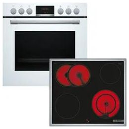 Bosch Elektro-Herd-Set "HND411LW63", Energieeffizienz: A+ (A+++-D), wei&szlig;, Herdsets, Topseller