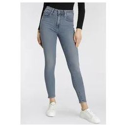 Levi's Skinny-fit-Jeans LEVI'S "721 HIGH RISE SKINNY", Damen, Gr. 27, L&auml;nge 28, blau (blau used, denim), Denim/Jeans, Obermaterial: 85% Baumwolle, 7% Lyocell, 6% Elastomultiester, 2% Elasthan, skinny fit lang, Jeans, mit hohem Bund