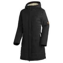Winterjacke Maier Sports "LAERKE 2.0", Damen, Gr. 40, schwarz, 100% Polyester, regular fit, Jacken Winterjacke, Damen Mantel, atmungsaktiver Wintermantel mit Kapuze, wasserdicht