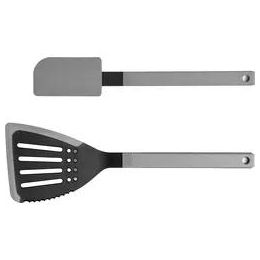 Kochbesteck-Set Woll "Cook it", grau, Silikon, Kochbesteck-Sets, aus hochwertigem Kunststoff und Silikon