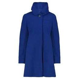 Wolljacke Gil Bret "Damen mit Stehkragen", Damen, Gr. 48, blau (bright blau melange), Obermaterial: 32% Baumwolle, 27% Polyester, 18% Wolle, 18% Polyacryl, 5% diverse Faserarten. Futter: 100% Polyester, Basic, ausgestellt, Jacken