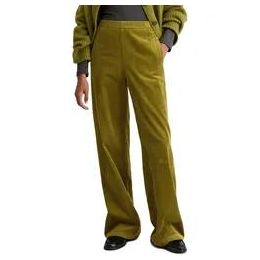 Marc O'Polo Chinohose MARC O'POLO "aus reinem Organic Cotton", Damen, Gr. 36, Normalgr&ouml;&szlig;en, deep pea, Cord, Obermaterial: 100% Baumwolle, unifarben, relaxed fit lang, Hosen Chinohose