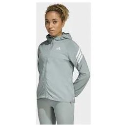 Laufjacke Adidas PERFORMANCE "ADI365 ICONIC", Damen, Gr. M, wonder sage, Obermaterial: 100% Polyester, Jacken