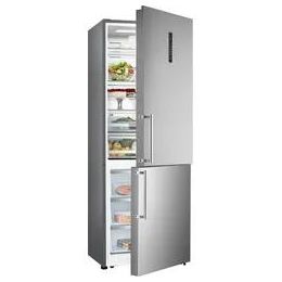 Hanseatic K&uuml;hl-/Gefrierkombination "HKGK20070BNFI", Energieeffizienz: B (A-G), edelstahl, B:70,4cm H:201,3cm T:69,4cm, K&uuml;hlschr&auml;nke, inkl. 3 Jahre Herstellergarantie