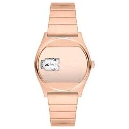 Quarzuhr Liebeskind Berlin "Vinyl Vision", ros&eacute;goldfarben, Armbanduhren, Damen, Quarzuhr, Armbanduhr, Damenuhr, Edelstahlarmband, analog