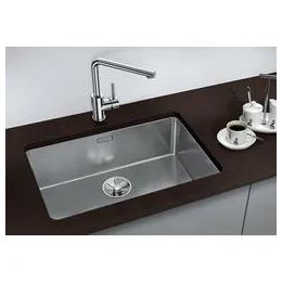 K&uuml;chensp&uuml;le Blanco "ANDANO 700-U", edelstahl seidenglanz, B:74cm, Edelstahl, K&uuml;chensp&uuml;len