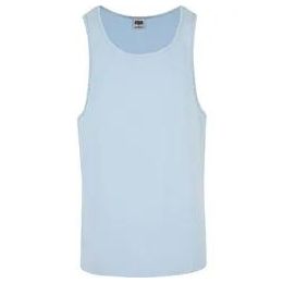 Tanktop Urban Classics "Urban Classics Herren Heavy Oversized Acid Wash Tank", Herren, Gr. M, balticblau, 100% Baumwolle, oversize, Tops Tanktop