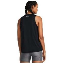 Tanktop Under Armour "TECH TANK SOLID", Damen, Gr. L, schwarz,, wei&szlig;, Obermaterial: 100% Polyester, Tops Tanktop, &auml;rmelloser Schnitt, f&uuml;r Sportmode und aktive Freizeit