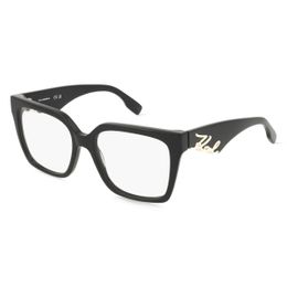 K by KARL LAGERFELD Karl Lagerfeld KL6170 Brille Unisex | Fassung: Vollrand, Quadratisch, Schwarz
