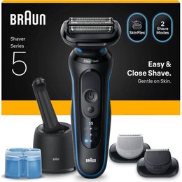 Braun Series 5 52-B7650cc, Rasierer schwarz/blau