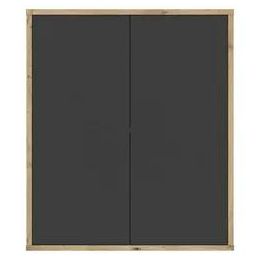 H&auml;ngeschrank Welltime "Morena", basalt grau mit artisan eiche, B:60cm H:70cm T:15cm, ABS-Kunststoff, Holzwerkstoff, Schr&auml;nke, H&auml;ngeschrank