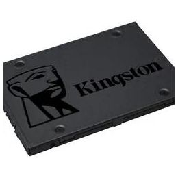 Kingston interne SSD "A400 480GB", schwarz, 480 GB, Schreibgeschwindigkeitmaximal 450 MB/s Lesegeschwindigkeitmaximal 500 MB/s, Festplatten