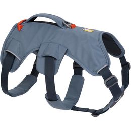 Ruffwear Web Master Hundegeschirr mit Handschlaufe Slate Blue XXS - Hundegeschirr und Leinen