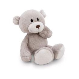 Nici Kuscheltier B&auml;r Finni 20 Zentimeter in Geschenkbox grau