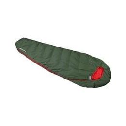 High Peak Mumienschlafsack Pak 600 ECO dunkelgr&uuml;n/rot