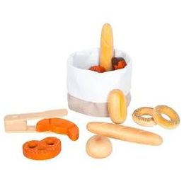 Spiellebensmittel Small Foot "Brotkorb-Set &bdquo;fresh&ldquo;", bunt, Kaufladensortimente, Kinder, Holz