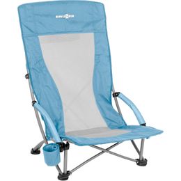 Brunner Cuba Highback Strandstuhl 59 x 76,5 x 42 / 85 cm blau - Strandst&uuml;hle