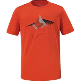 Sch&ouml;ffel Sch&ouml;ffel CIRC T Shirt Sulten M Herren Wandertshirt rot 56 - Herrenshirts, -hemden & -pullover