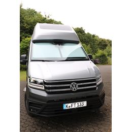 REMIS Fahrerhausverdunkelung REMIfront vertikales System f&uuml;r den MAN TGE / VW Crafter ohne Ablagefach oben ab 2017 - Rollos & Verdunkelung