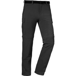 Sch&ouml;ffel Sch&ouml;ffel Kyoto3 Herren Zipphose dunkelgrau 56 - Herrenhosen & -shorts