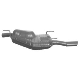VEGAZ Endschalld&auml;mpfer sbs40 hinten f&uuml;r SAAB