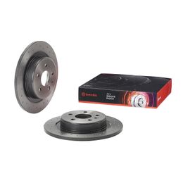 Brembo Bremsscheibe 08.D757.1X Gelocht 288mm 12mm f&uuml;r Opel