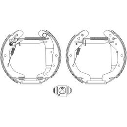 Hella Bremsbackensatz 8db355022671 f&uuml;r Opel