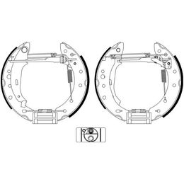 Hella Bremsbackensatz Shoe Kit Pro 8db355022901 f&uuml;r RENAULT