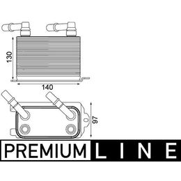 Mahle &Ouml;lk&uuml;hler, Automatikgetriebe clc228000p f&uuml;r LAND ROVER