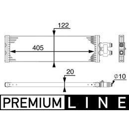 Mahle &Ouml;lk&uuml;hler, Automatikgetriebe clc64000p f&uuml;r Mercedes