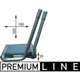 Mahle W&auml;rmetauscher, Innenraumheizung ah202000p f&uuml;r KIA