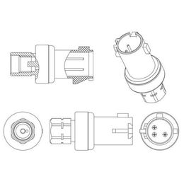 Mahle Druckschalter, Klimaanlage ase6000p f&uuml;r Chrysler JEEP DODGE