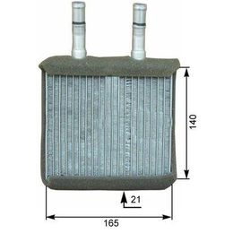 Mahle W&auml;rmetauscher, Innenraumheizung ah171000p f&uuml;r KIA