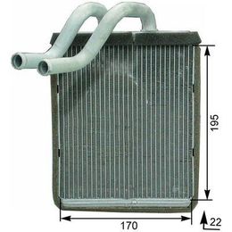 Mahle W&auml;rmetauscher, Innenraumheizung ah179000p f&uuml;r KIA