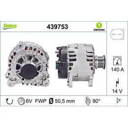 Valeo Generator NEW ORIGINAL PART 439753 f&uuml;r VW Mercedes (SVW)